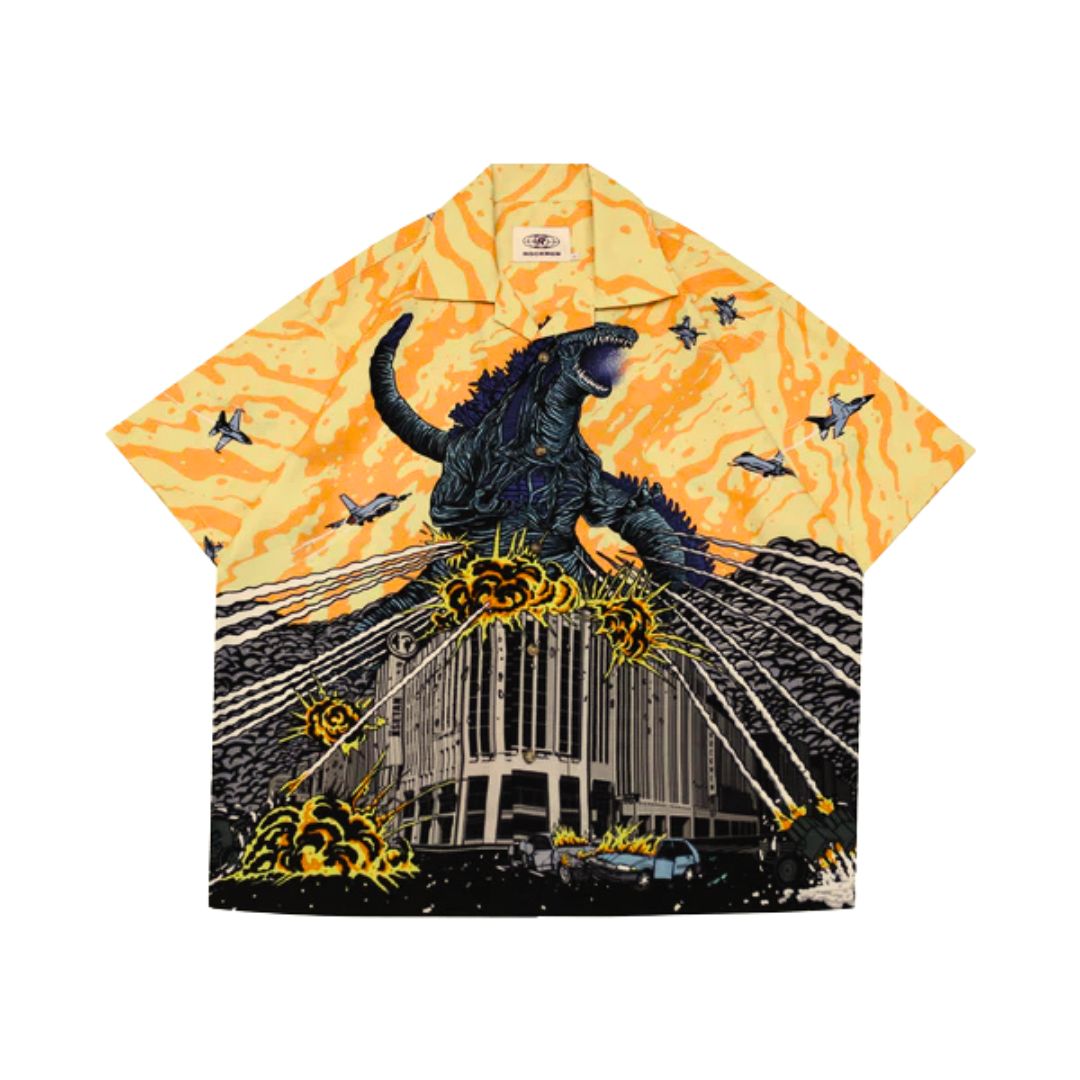 Rockmen Shinjuku Gojira Short-Sleeve Shirt Exclusive – Zha Huo Dian Pte ...